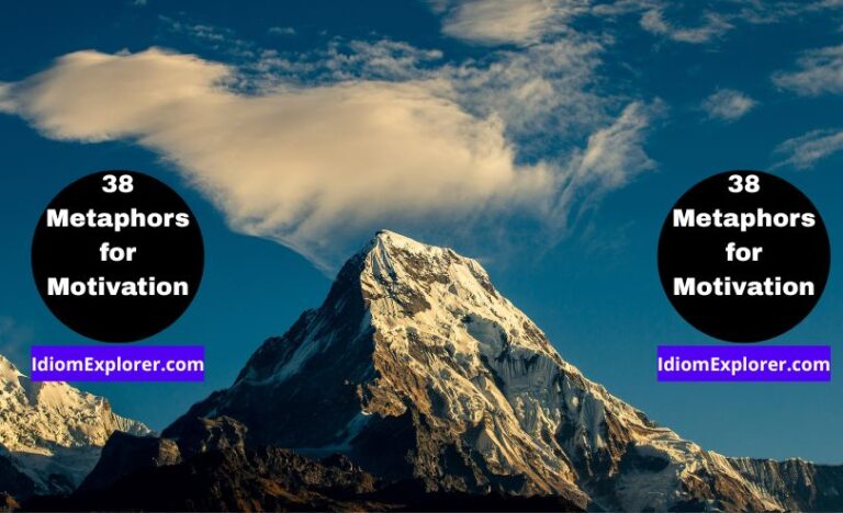 38 Metaphors for Motivation (with Meaning, Examples & Quiz) - Idiom ...